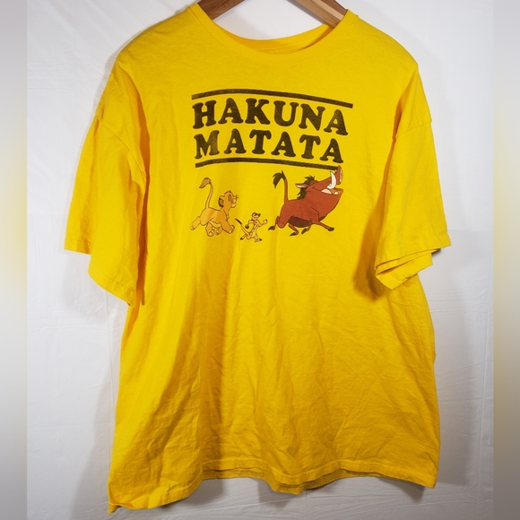Disney | Shirts | Disneys The Lion King Hakuna Matata Simba Timon Pumba ...